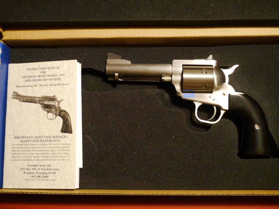 Freedom Arms Model 97 Premier Grade, 357 Magnum $2,500 | ManStuff